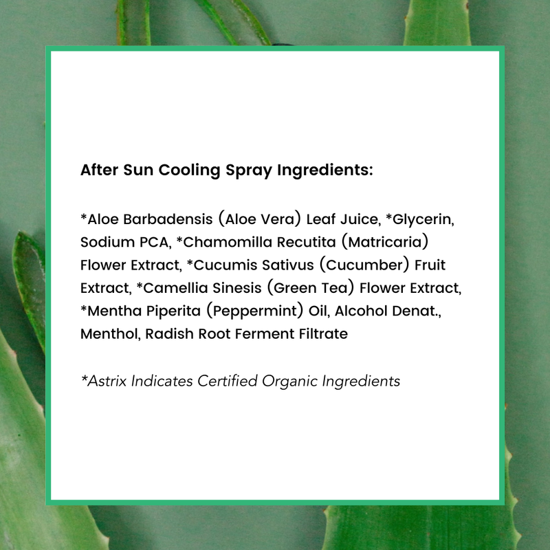 After Sun Cooling Spray – Beauty by Earth