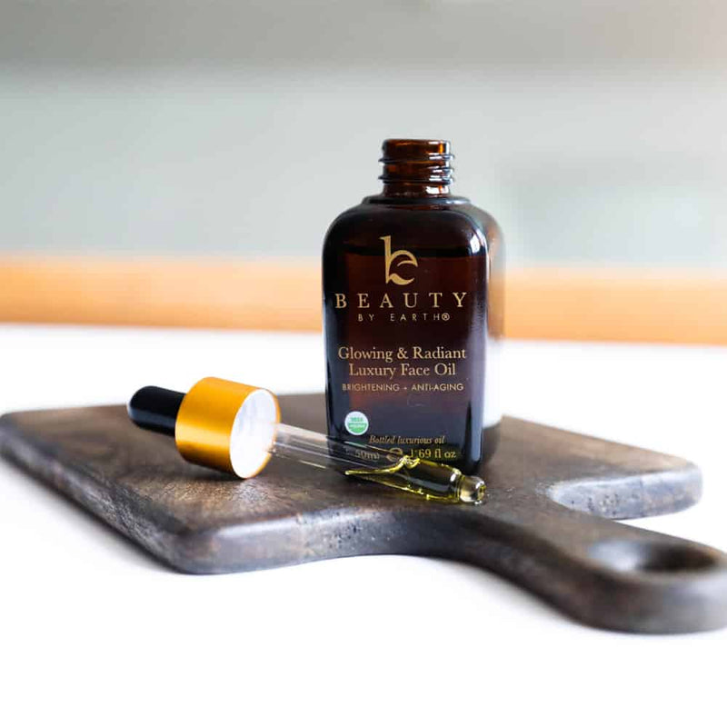 Glowing & Radiant Organic Facial Oil – Beauty by Earth
